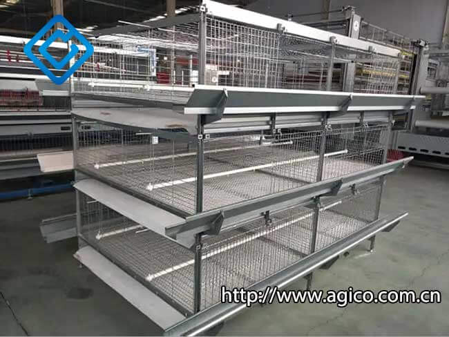 3 Tier Chicken Cage for Small & Medium-scale Chicken Farm, 90-234 Birds/set